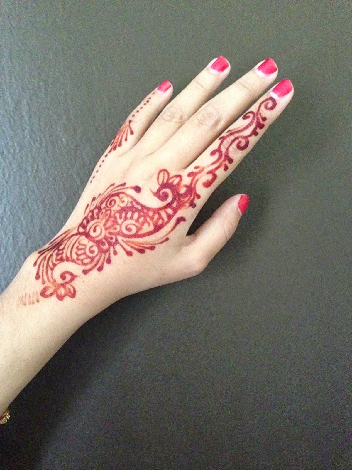 The Hand With Henna